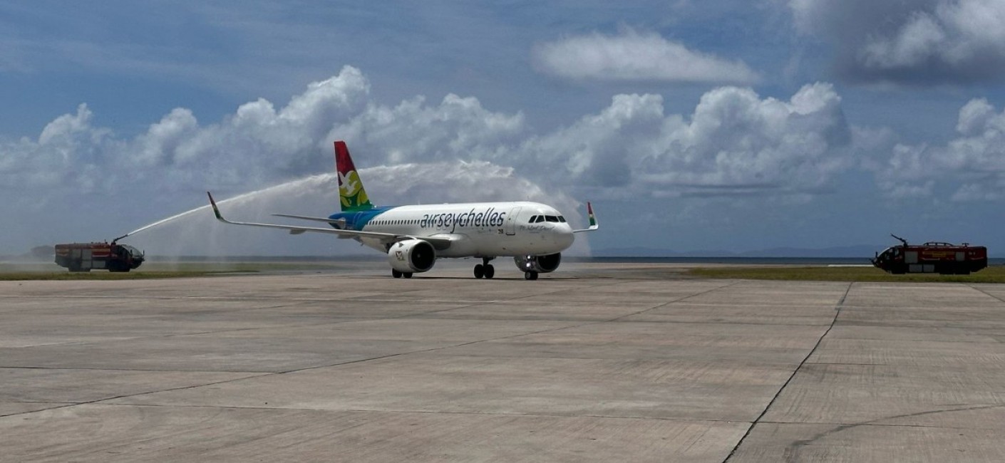 Air Seychelles welcomes inaugural flight from Abu Dhabi | Air Seychelles